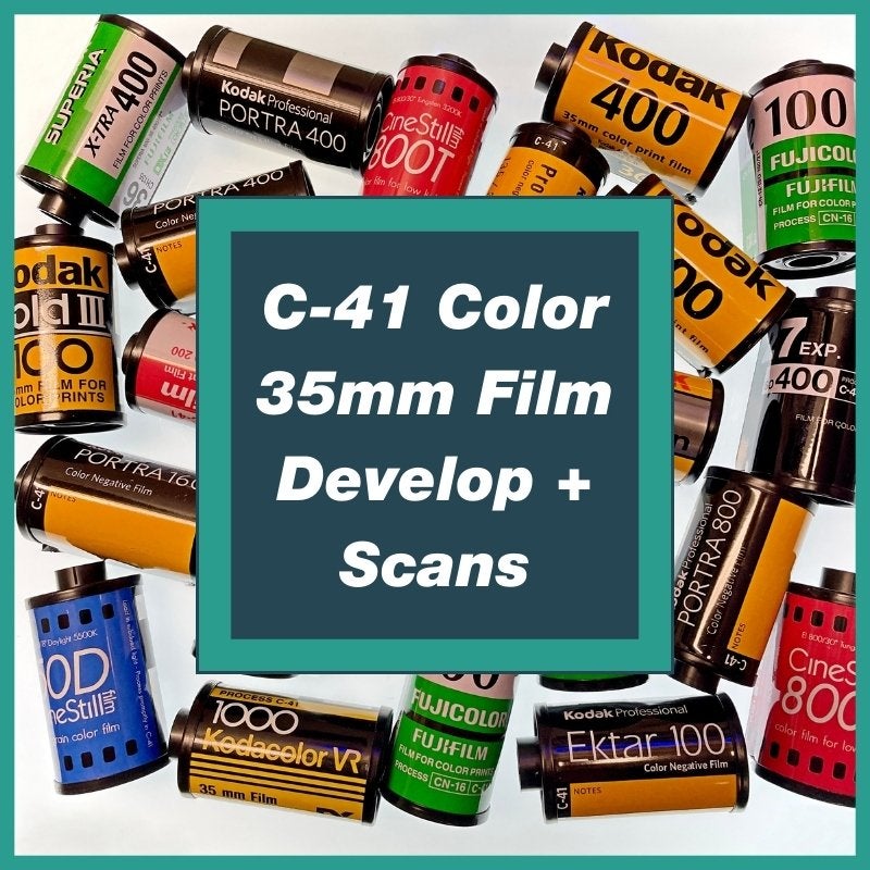 35mm Color Develop + Scans | On A Roll Film Lab